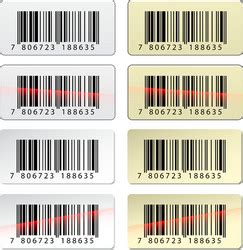 Bar Code Shapes Vector Images Over 860