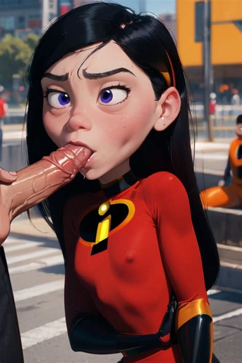 Rule 34 Ai Generated Blowjob Nipples Visible Through Clothing Sucking Penis The Incredibles