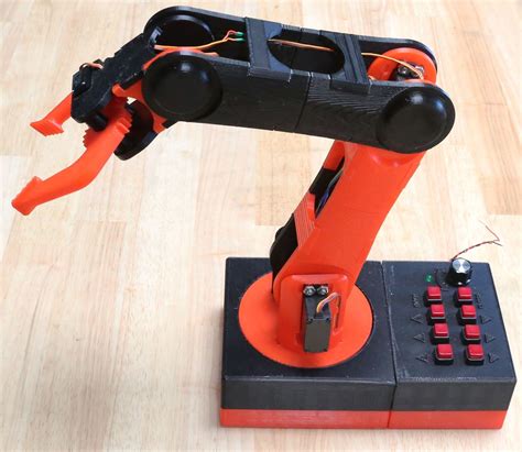 3d Printed Robot Arm 16 Steps With Pictures Instructables