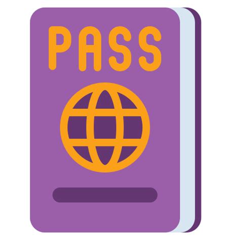 Passport Flaticons Flat Icon