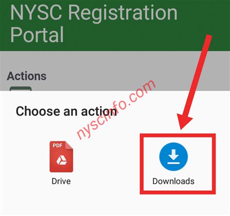 How To Print NYSC Call Up Letter With Your Phone Nyscinfo