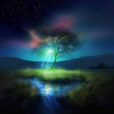 Premium Ai Image Beautiful Landscape Ai Generative