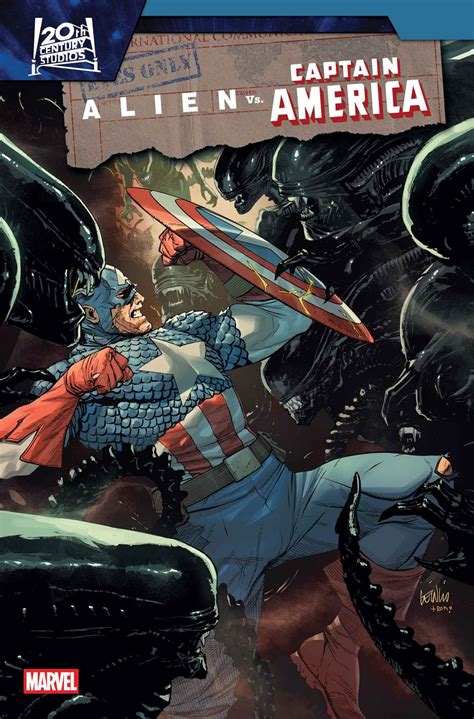 The Xenomorph Will Clash With Captain America In New Marvel Comic