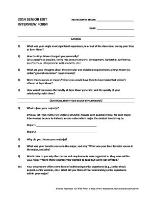 Sample Interview Protocol Example Form Fill Out And Sign Printable PDF Template