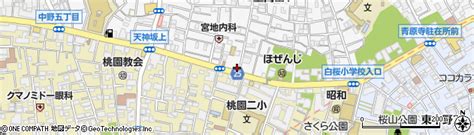 東京都中野区上高田1丁目35 1の地図 住所一覧検索｜地図マピオン