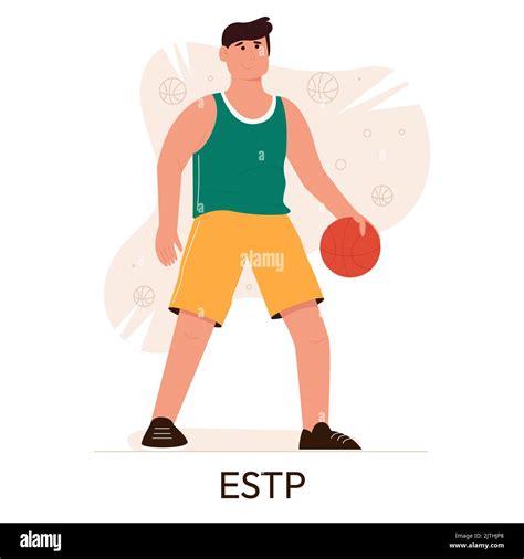 Mbti Person Types Concept Socionics Mbti Personality Test Flat Vector Illustration Stock