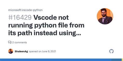 Vscode Not Running Python File From Its Path Instead Using Workspace Path Despite Enabling The