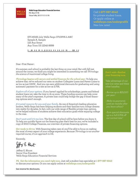 Better Than One Wf Thrivology Direct Mail Letter Direct Mail