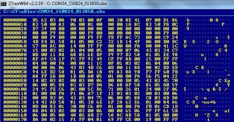 In Which Format The Ubx File Data Present Also How To Convert That