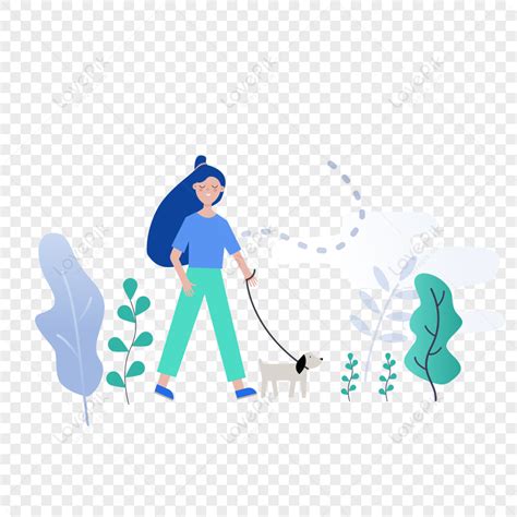 여자 걷기 Png 일러스트 및 벡터 이미지 무료 다운로드 Lovepik