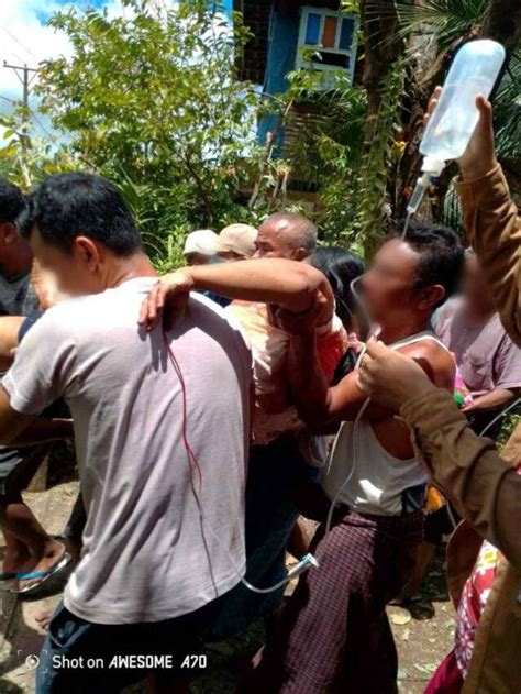 ထားဝယ်၊ လောင်းလုံး၊ သရက်ချောင်းနှင့် ရေဖြူတို့ရှိ ကျေးရွာ ၁၀ ခုကျော်ကို စစ်တပ်က Y 12 လေယာဉ် ၂