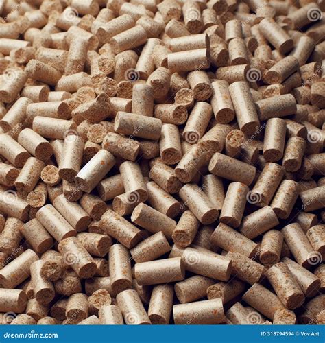 Pellets Small Compacted Balls Or Cylinders Of Biomass Or Othe Stock