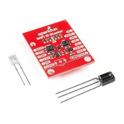 Sparkfun Wifi Ir Blaster Esp8266 Wrl 15031 Sparkfun製｜電子部品・半導体通販のマルツ