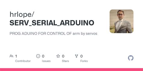 GitHub Hrlope SERV SERIAL ARDUINO PROG ADUINO FOR CONTROL OF Arm By Servos