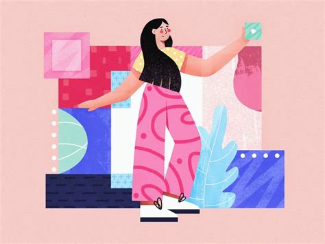 Рink 💕polymorphism Ui Design Inspiration Illustration Illustration Character Design