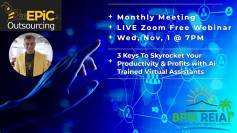 3 Keys To Skyrocket Your Productivity And Profits With Ai Trained Virtual Assistants Bpm Reia