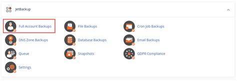 How To Restore My Cpanel Account Using Jetbackup