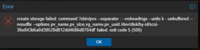 SOLVED LVM On ISCSI Multipath Proxmox Support Forum