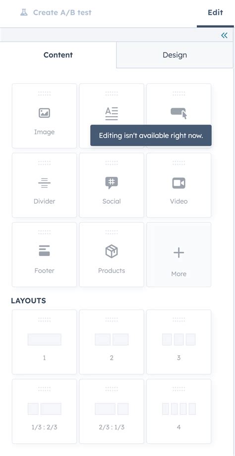 solved hubspot community email editing isn t available right now error hubspot community