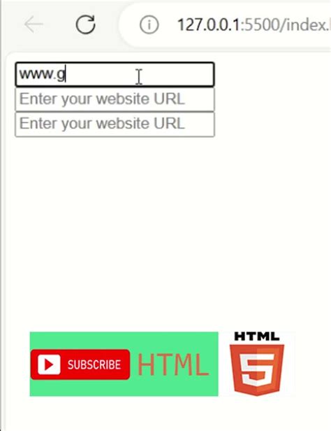 Html Url Input Placeholder Learn Keyboard Webdevelopment Coding