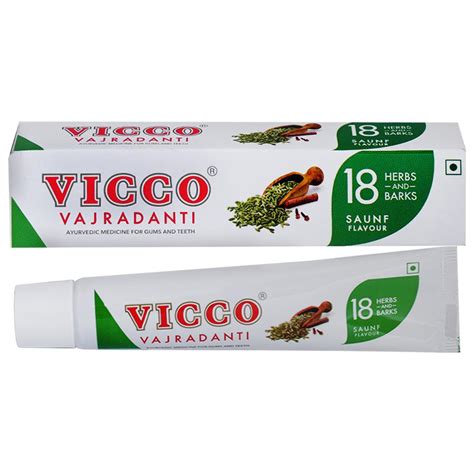 Vicco Vajradanti Saunf Flavor Toothpaste 40 G