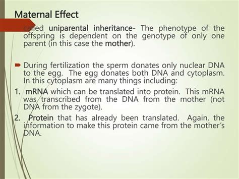 Non Mendelian Inheritanceppt Biological Sciences Science