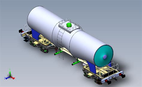 油罐车solidworks 2018模型图纸下载 懒石网 油罐车solidworks 2018模型图纸下载 懒石网