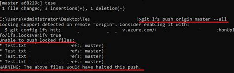 Azure Devops And Locking Files With Git Lfs Are Locks Verified During