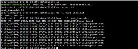 Snowflake Unix File Validation With Snowsql Cloudyard