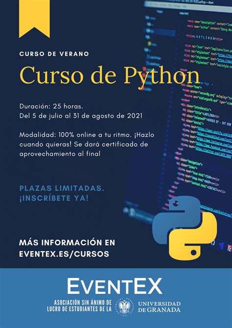Curso De Python Verano 2021 EventEX