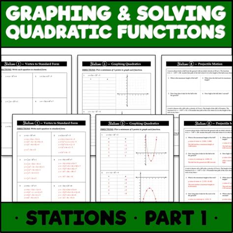 Solving And Graphing Quadratics Part 1 By Math With Mulholland Tpt