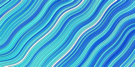 Light Blue Vector Background With Lines Colorful Geometric Sample With Gradient Curves Pattern