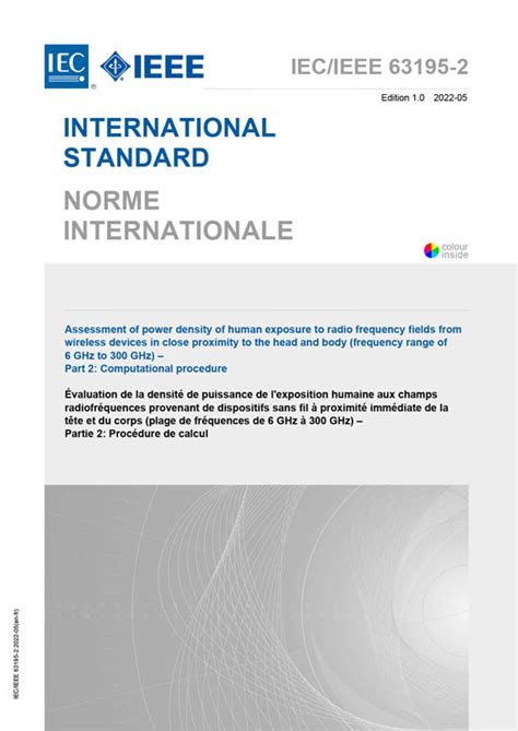 IEC IEEE IEC Standards VDE Publishing House