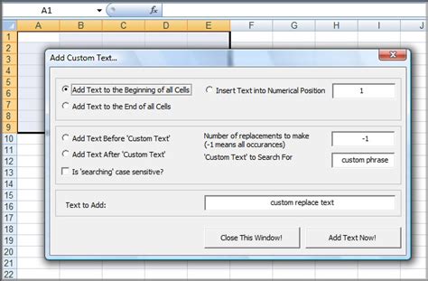 Add Data To Multiple Excel Cells Excel Add Ins Software Pc