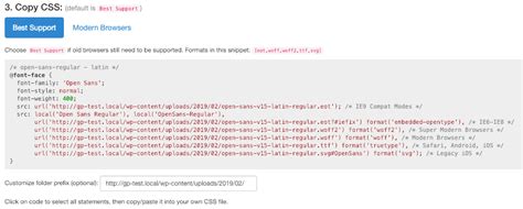 Schriftarten Lokal Hosten In Generatepress