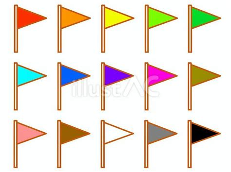 免费矢量 三角旗