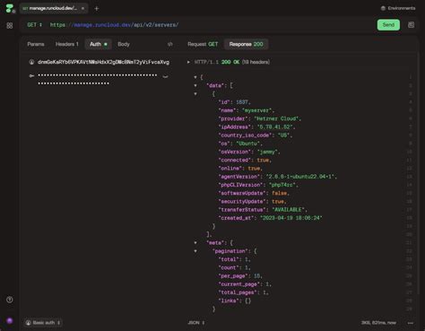 Using The Runcloud Api Runcloud Docs