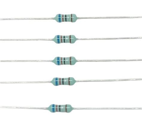 6 2e 1 4w 1 Metal Film Resistor Rajiv Electronics