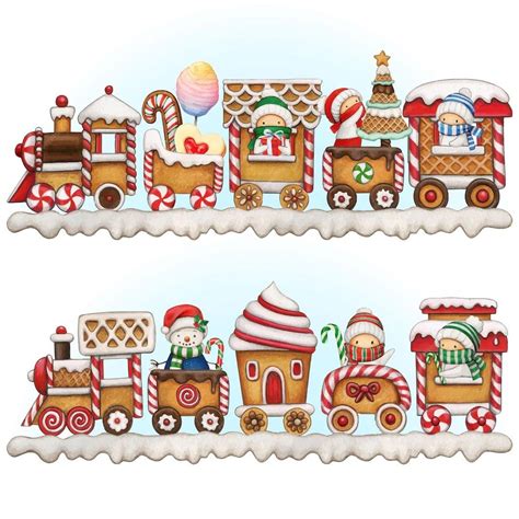 Pin By Teona 08 On Holiday Craft Christmas Train Christmas Drawing Gingerbread Train