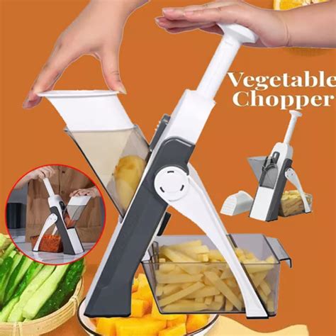 Vegetable Slicer Mandoline Slicer Vegetable Chopper Cutter Food Chopper Dicer £12 89 Picclick Uk
