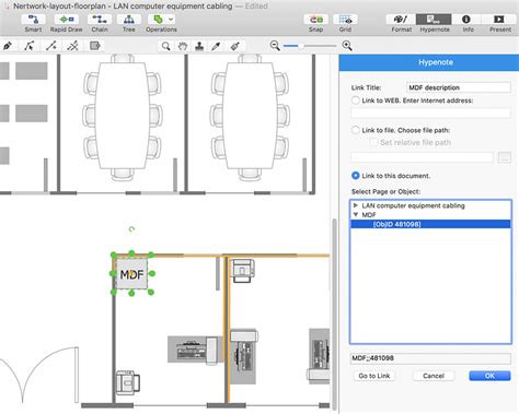 Creating A Network Layout Floor Plan Conceptdraw Helpdesk