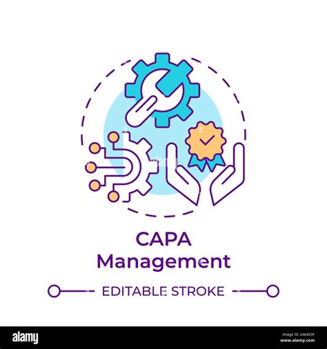 Capa Management Multi Color Concept Icon Stock Vector Image And Art Alamy