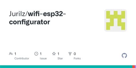 GitHub Jurilz Wifi Esp32 Configurator