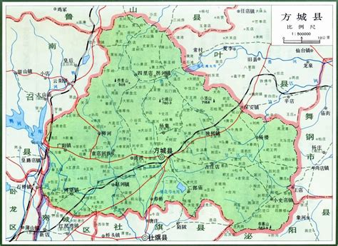 方城县地图 方城县县城 方城县博望 大山谷图库