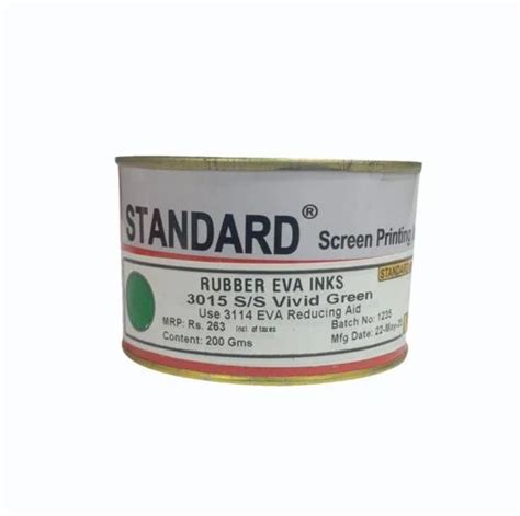 200gms 3015 Ss Vivid Green Rubber Eva Ink At ₹ 192kg Chennai Id