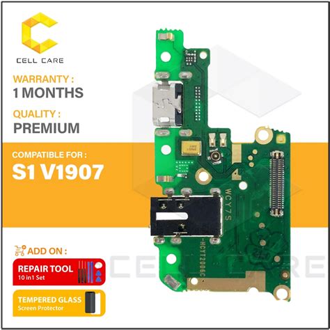 Charging Board USB Port Flex Cable Ribbon Compatible For VIVO S V S PRO Shopee Malaysia