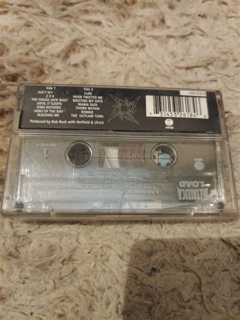Metallica Load Cassette Hobbies And Toys Music And Media Cds And Dvds On Carousell