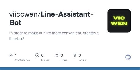 Github Viiccwenline Assistant Bot In Order To Make Our Life More