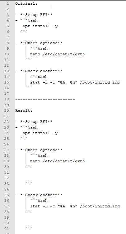 Randomly Broken Code Blocks Markup During Edits · Issue 4100 · Typora