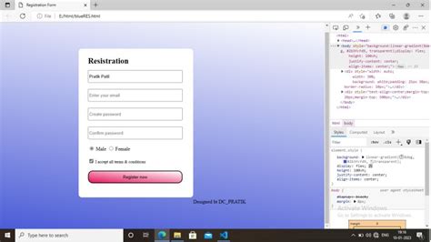 Pratik Patil On Linkedin Html5 Css